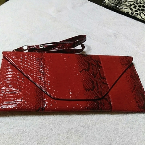 Envelope Clutch | Bags | Snake Skin Pattern Envelope Clutch | Poshmark